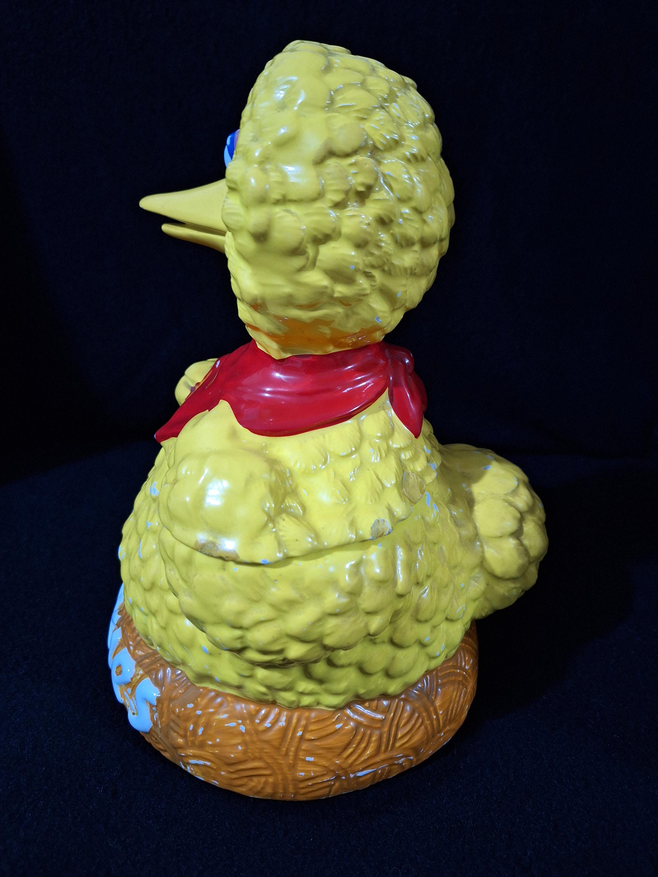 Vintage Sesame Street Big Bird Ceramic Cookie Jar 1970s Muppets Inc ...