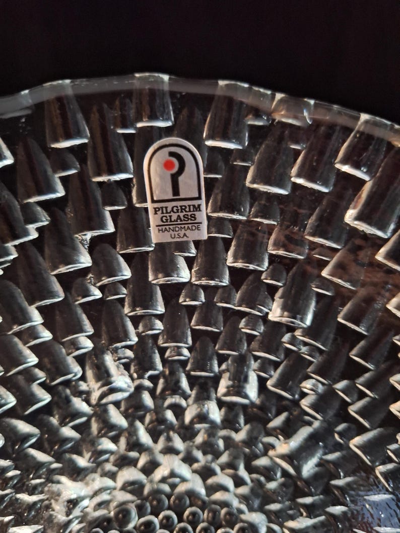 Vintage Handmade 10 Shake/shingle Pattern Cut Cascade Fruit Bowl ...