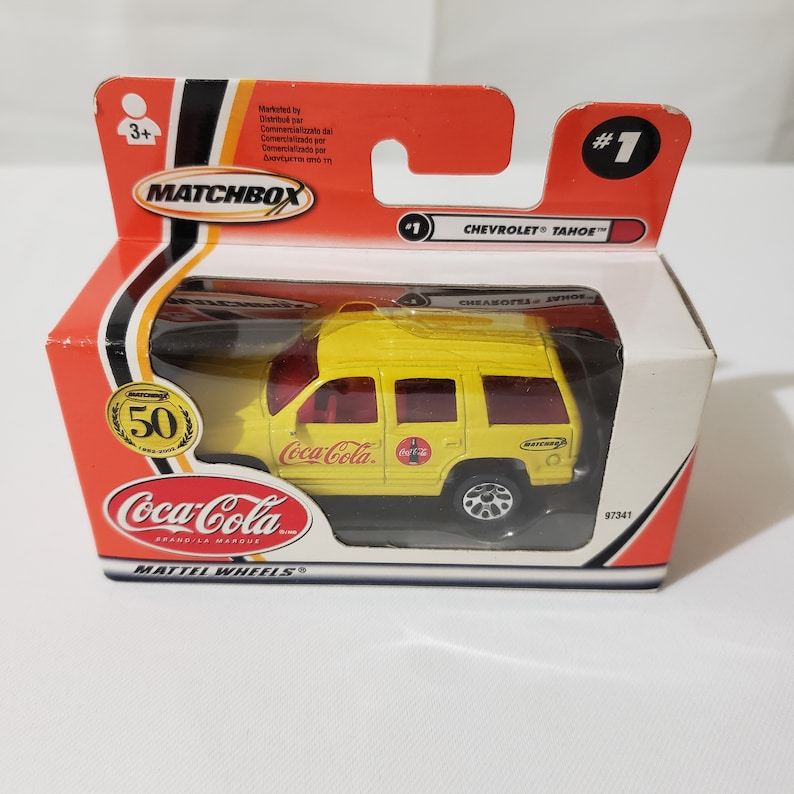 Matchbox 50 Year Anniversary. Coca-cola, Mattel Wheels Car Collection ...