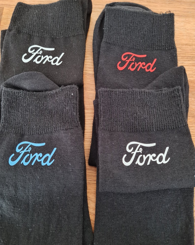 FORD Inspired Socks Size 6-12-lovely Gift Choice of Colours - Etsy UK