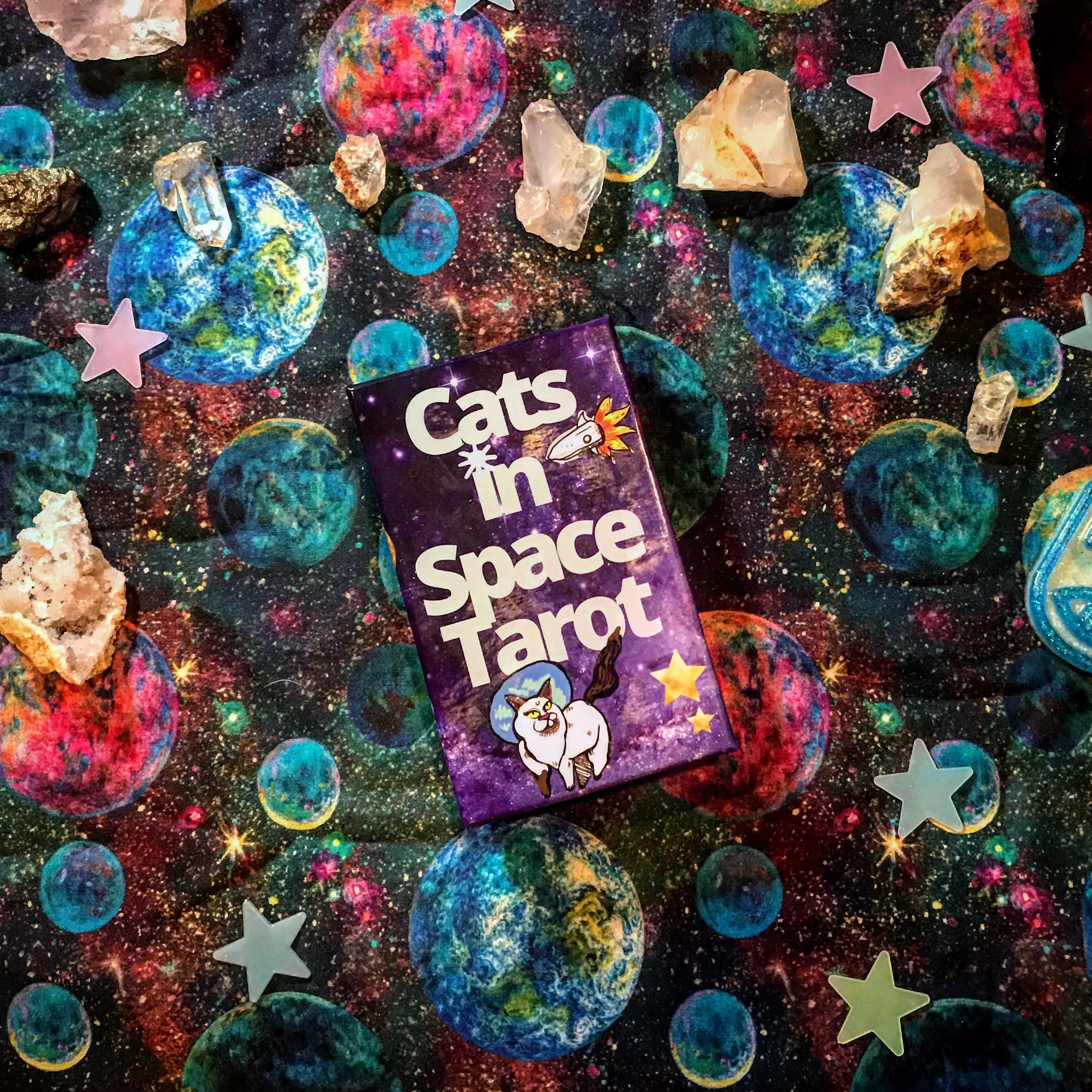 Cats in Space Tarot - Etsy