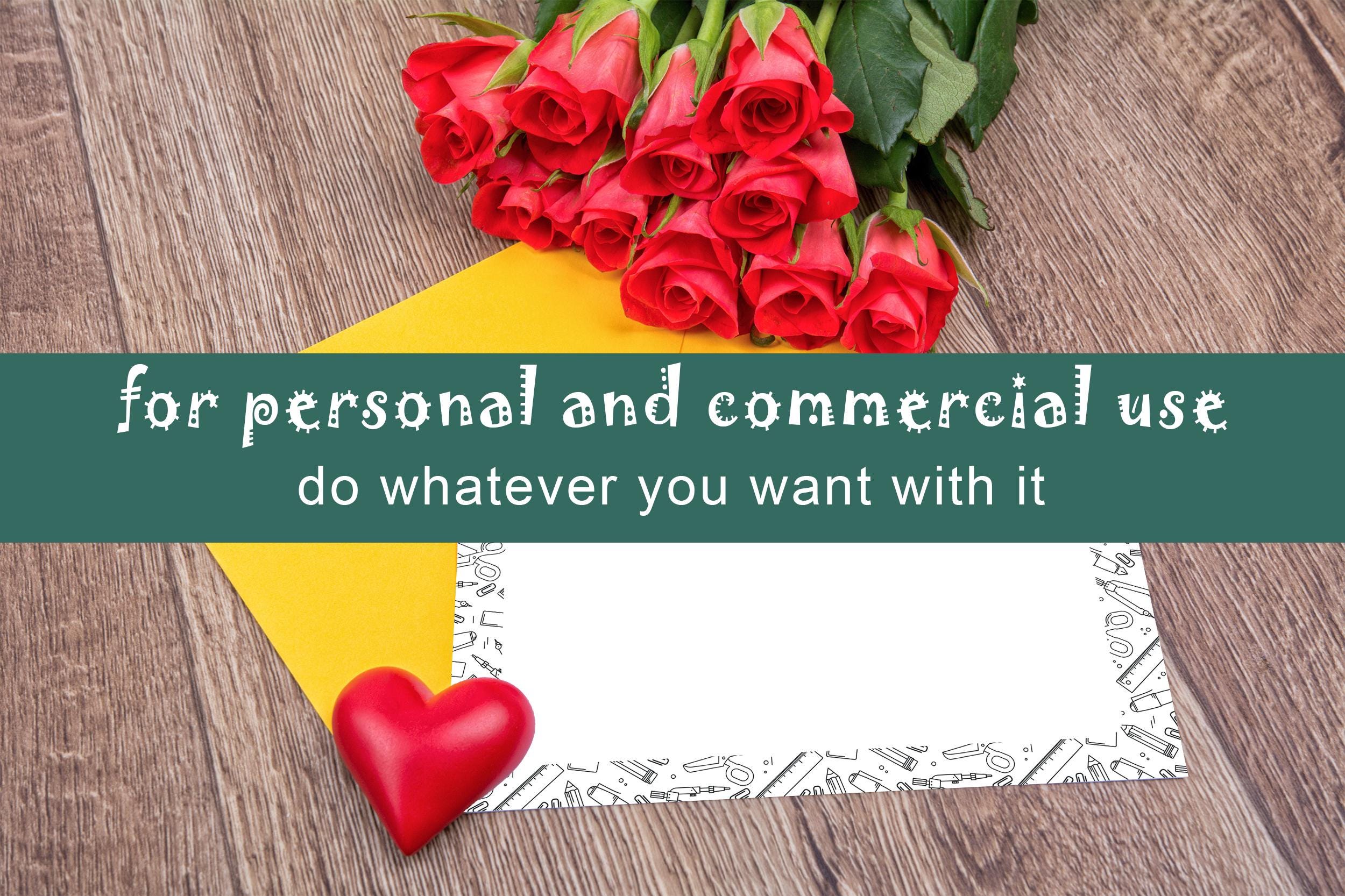 Back to School Printable Stationery Set, Writing Paper Lined Unlined ...