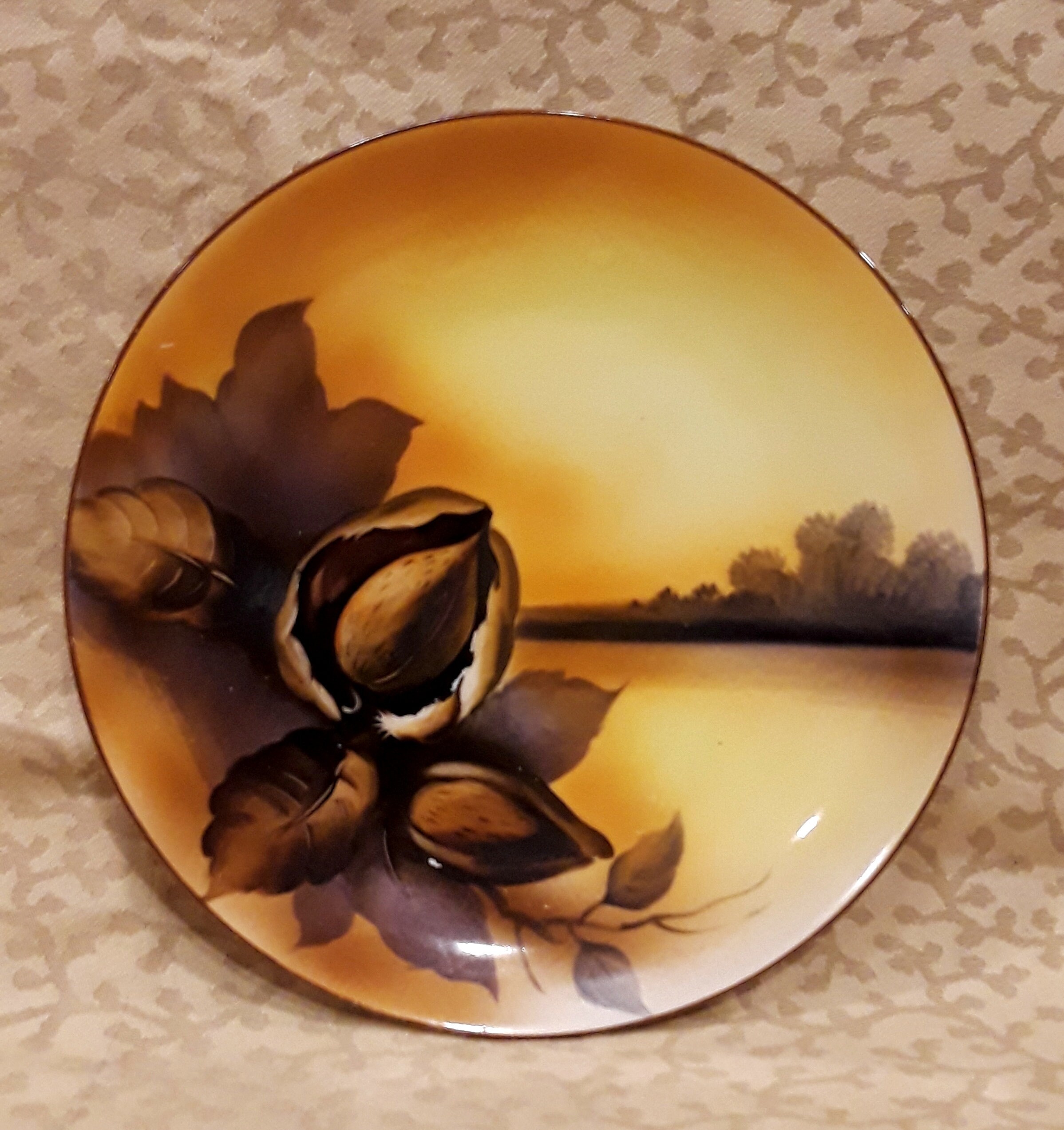 Hand Painted Noritake Plate