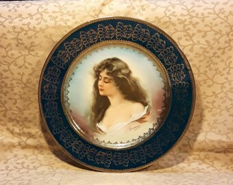 Portrait Plate - Etsy