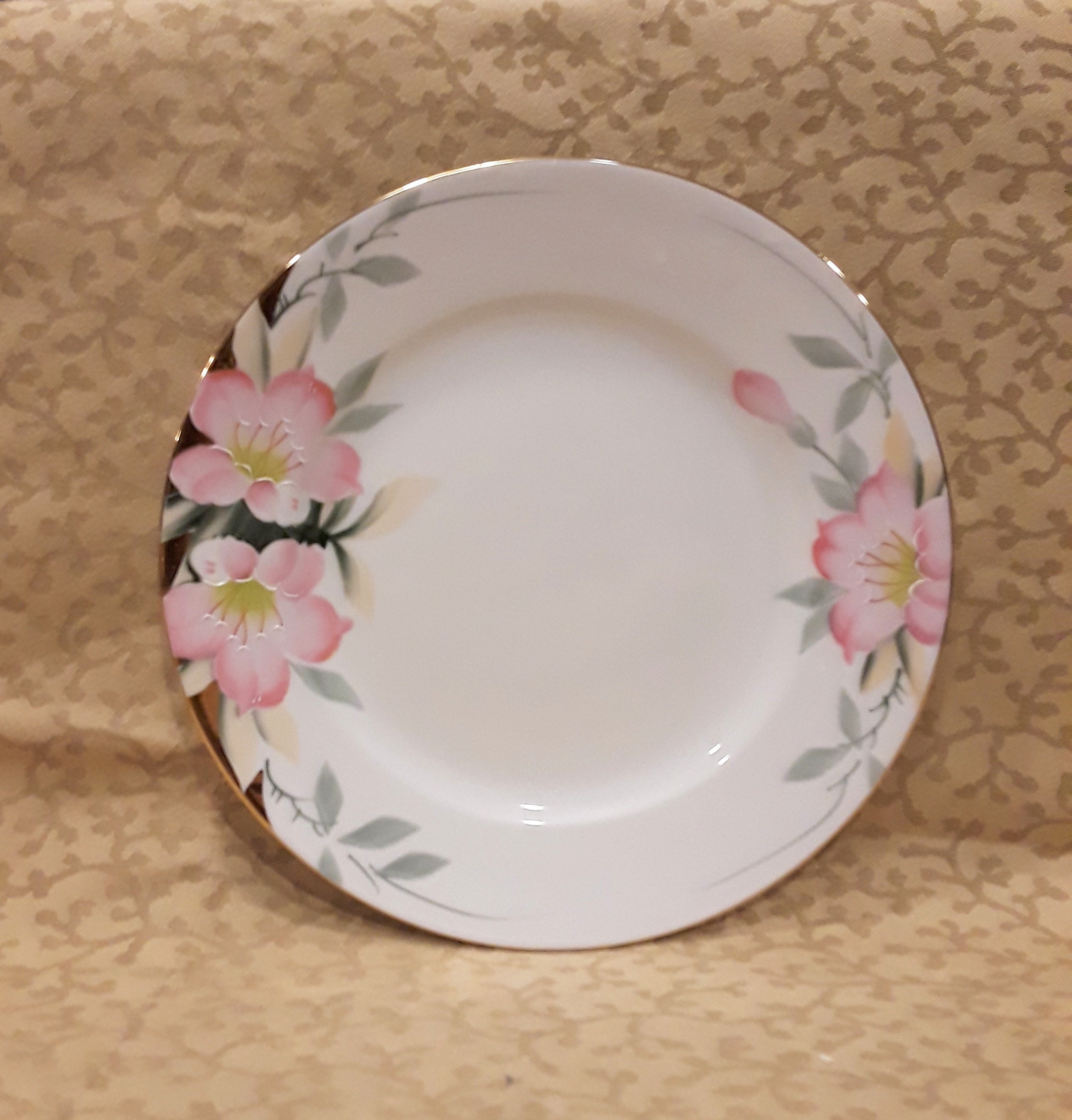 Vintage Noritake Azalea Pattern 8.5" Luncheon Plate 1930s 1940s Hand ...