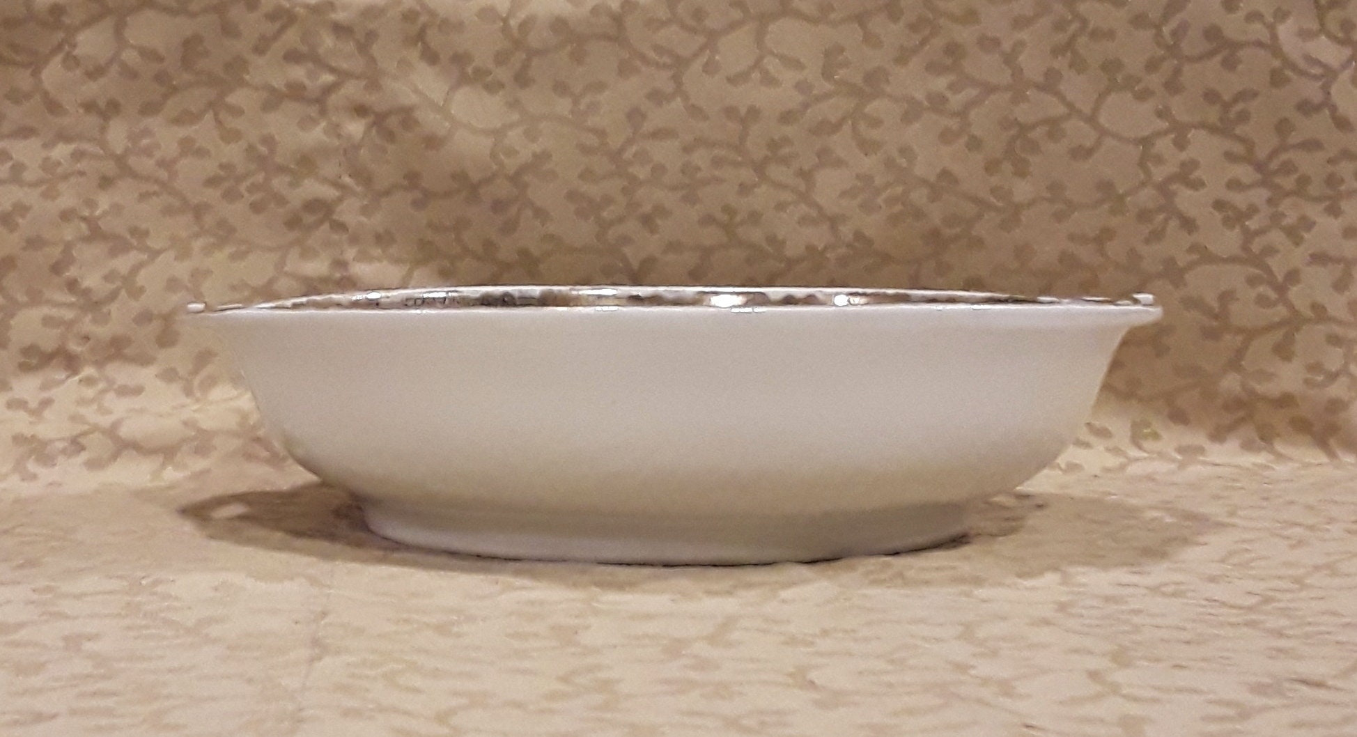 Antique Prov Saxe ES Germany Porcelain Bowl Tulips Victorian Shabby ...