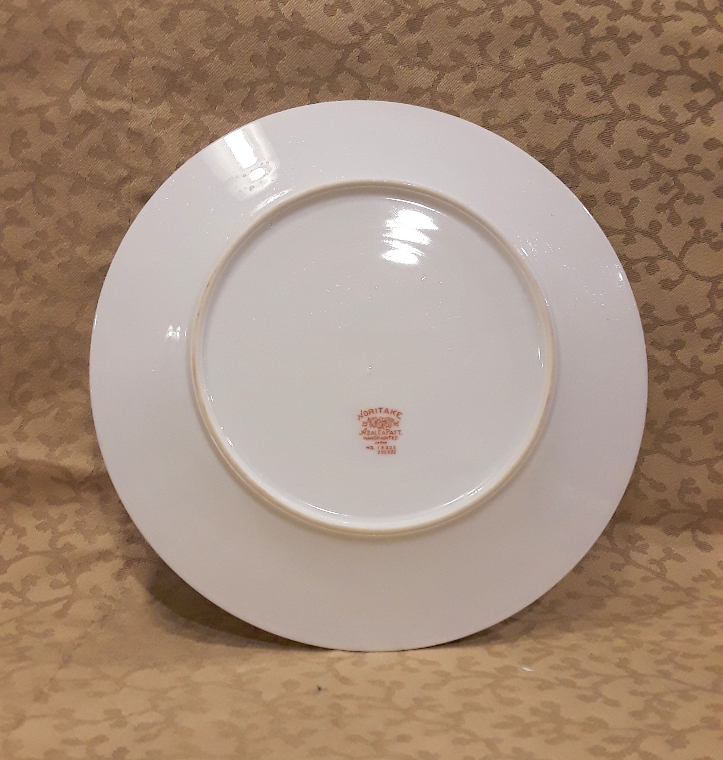Vintage Noritake Azalea Pattern 8.5" Luncheon Plate 1930s 1940s Hand ...