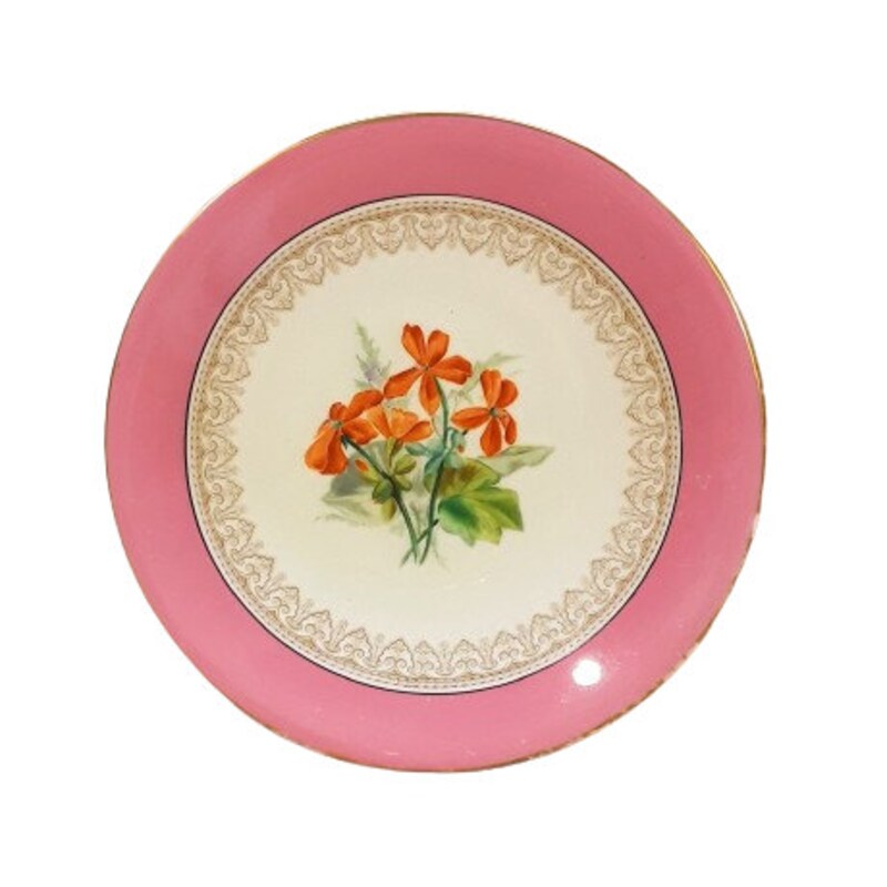 Royal Worcester Antique Plate - Etsy