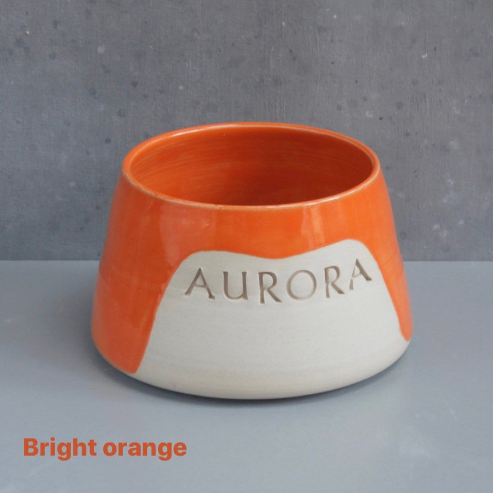 Personalised Spaniel Bowl Handmade Ceramic Water Food Bowl | Etsy UK