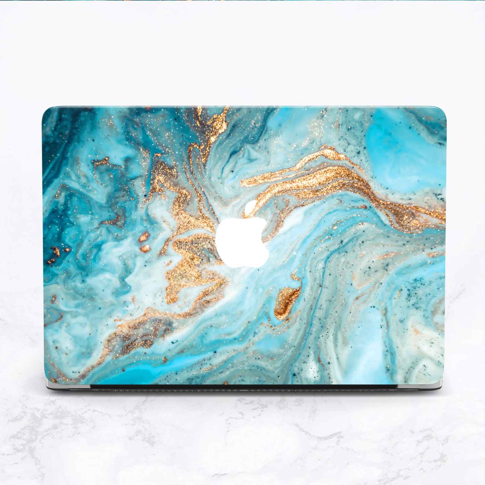 Turquoise Marble Macbook Pro 13 Case Macbook 16 in A2485 Case | Etsy