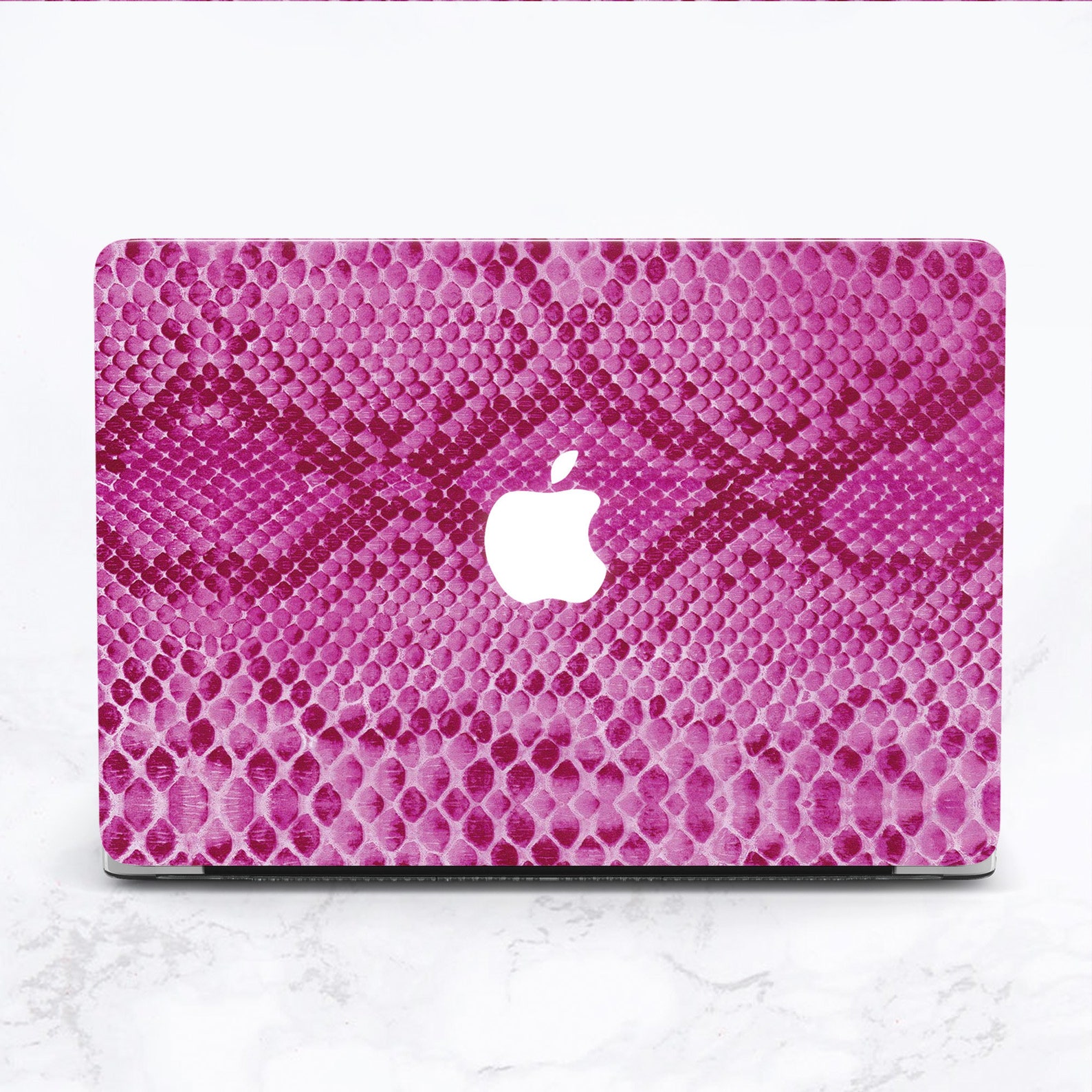 Pink Snakeskin Macbook Case Pink Snake Macbook Air Case 13 | Etsy