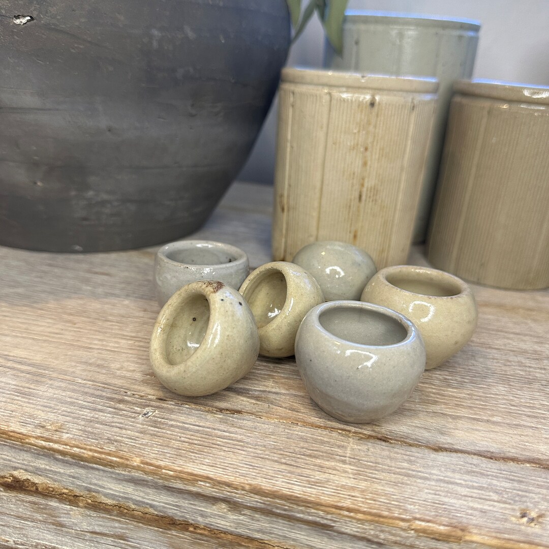 Cute Set of 6 Vintage Escargot Pots - Etsy