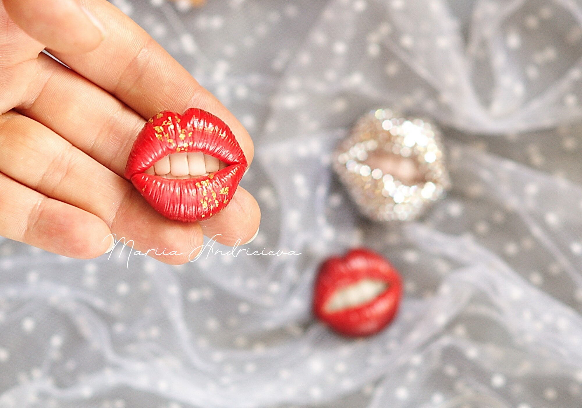 Red Lips Brooches Sexy Brooch Anatomical Lip Brooch Etsy