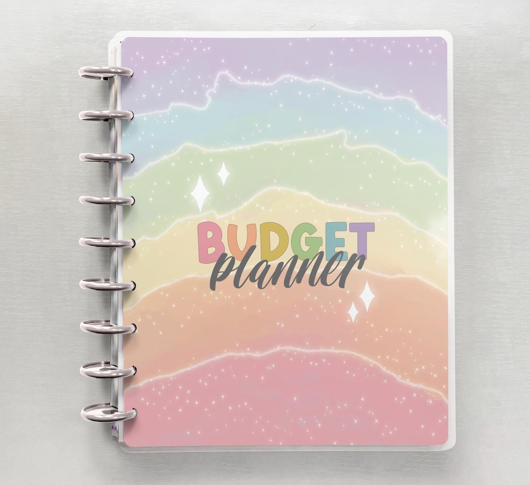 Budget Planner Cover - Fits Classic, Mini, or Half Letter Disc Bound ...