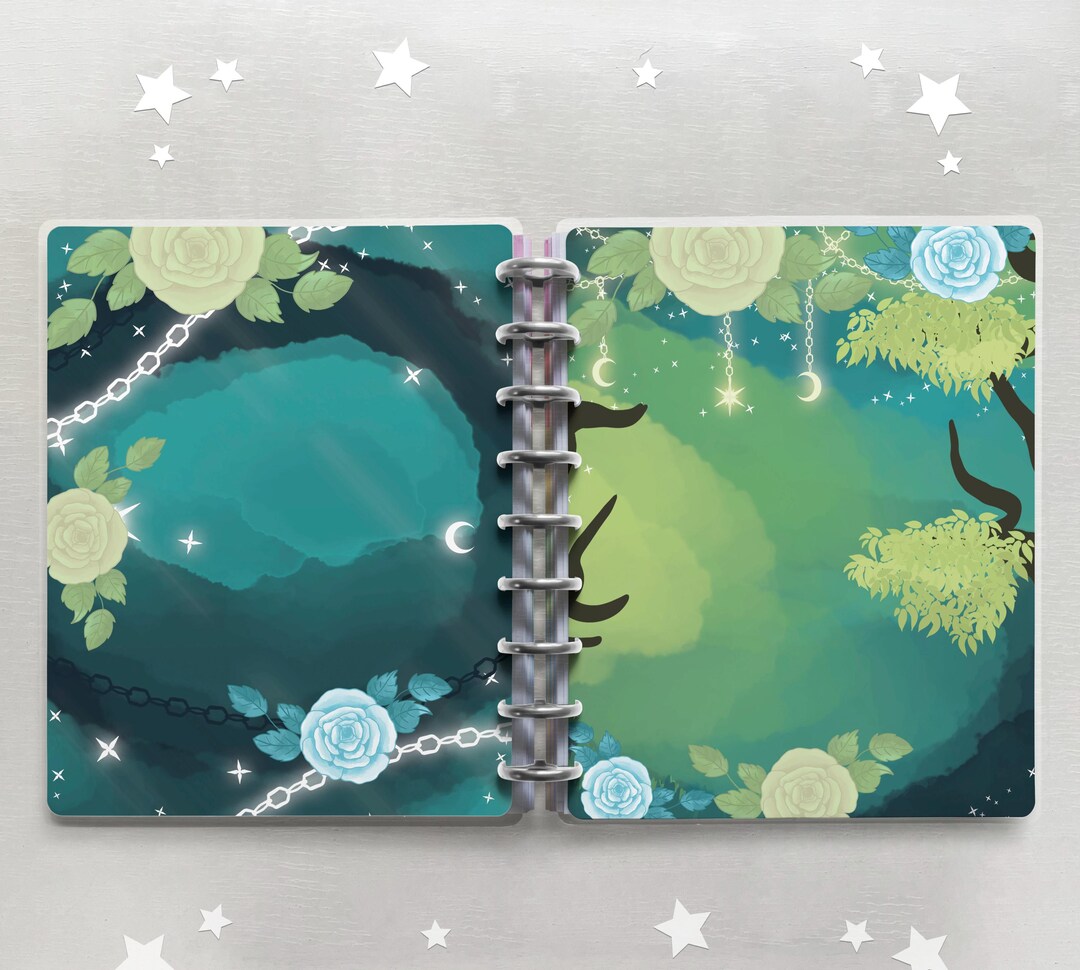 Whimsical Planner Covers for Discbound Planner - Fits Happy Planner ...