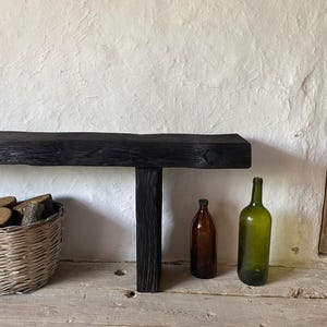 Custom Handcrafted Entryway Bench, Rustic Reclaimed Wood Bench ...