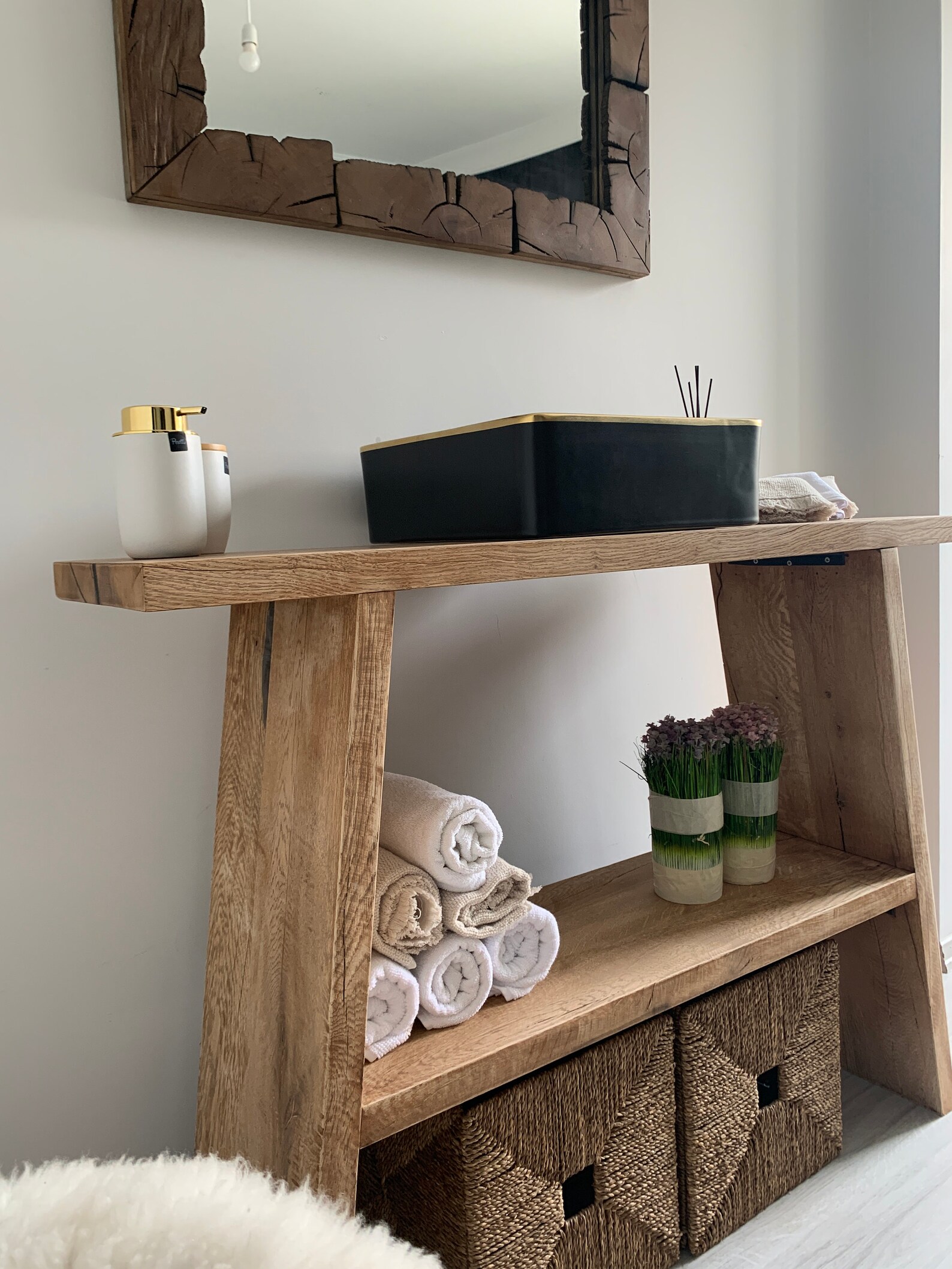 Bathroom Vanity /counter Top Wood/wooden Vanities Sink - Etsy