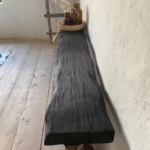 Custom Handcrafted Entryway Bench, Rustic Reclaimed Wood Bench ...