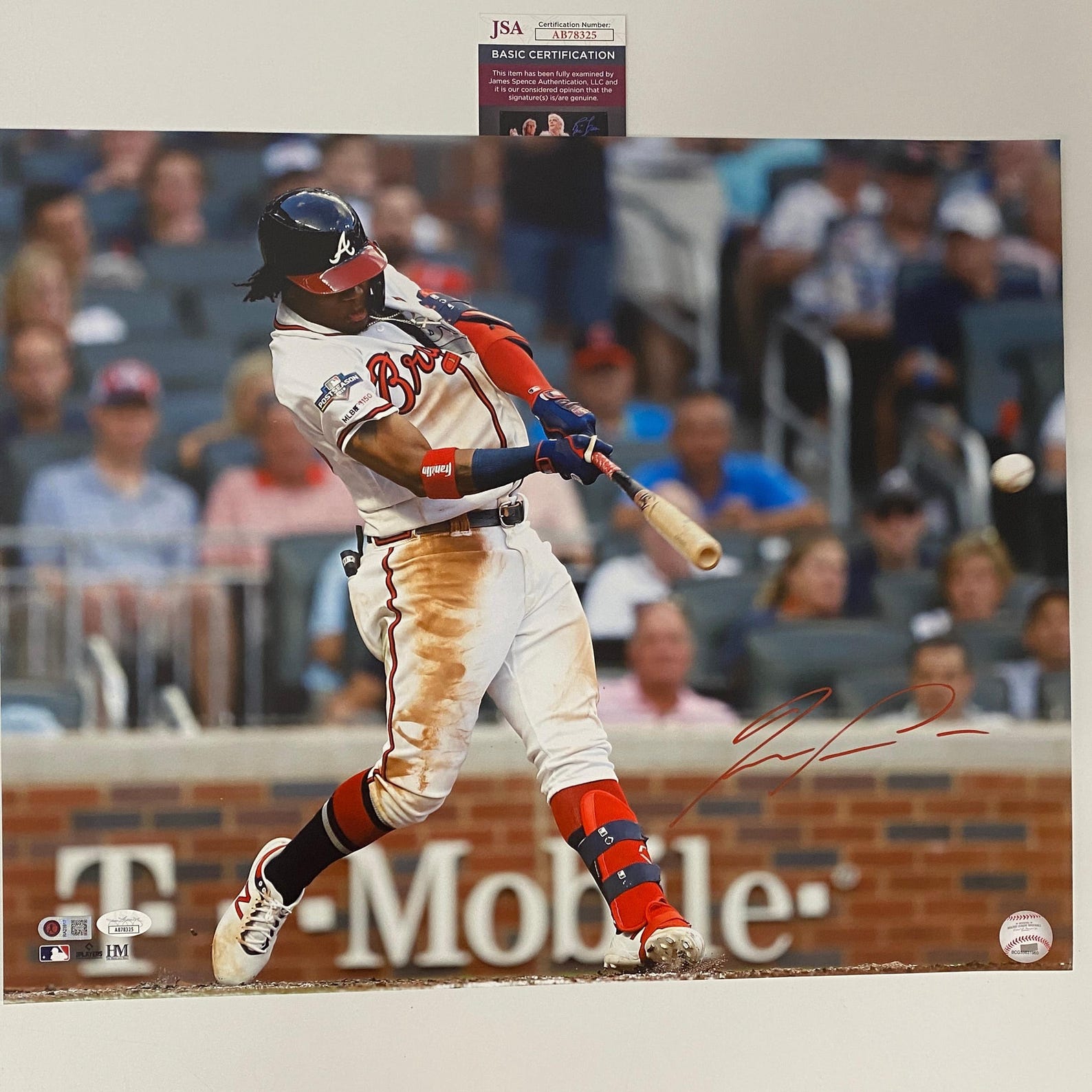 Autographed/signed Ronald Acuna Jr. Atlanta Braves 16x20 Baseball Photo ...