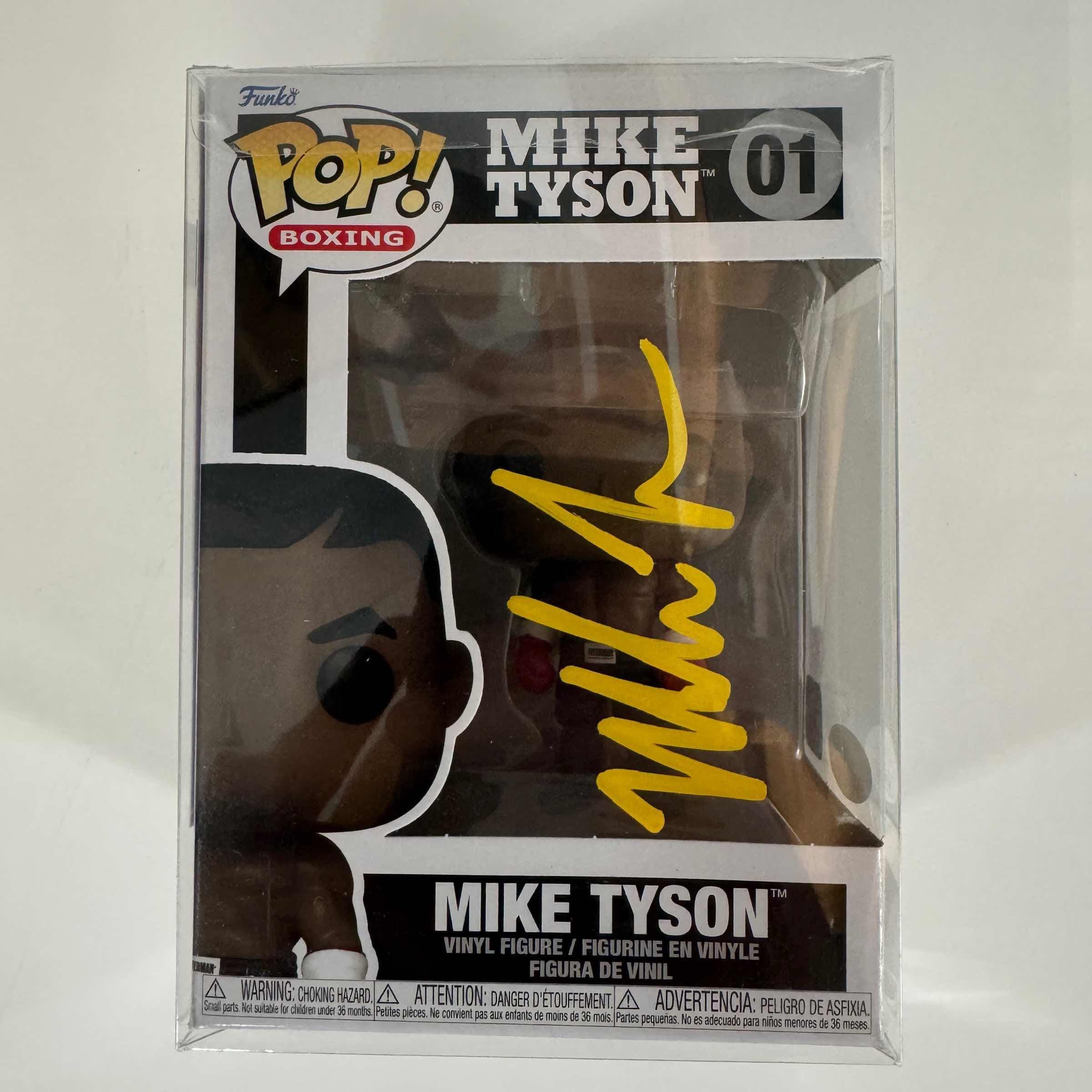 Autographed/signed Mike Tyson Funko Pop Boxing #01 Figurine JSA COA - Etsy