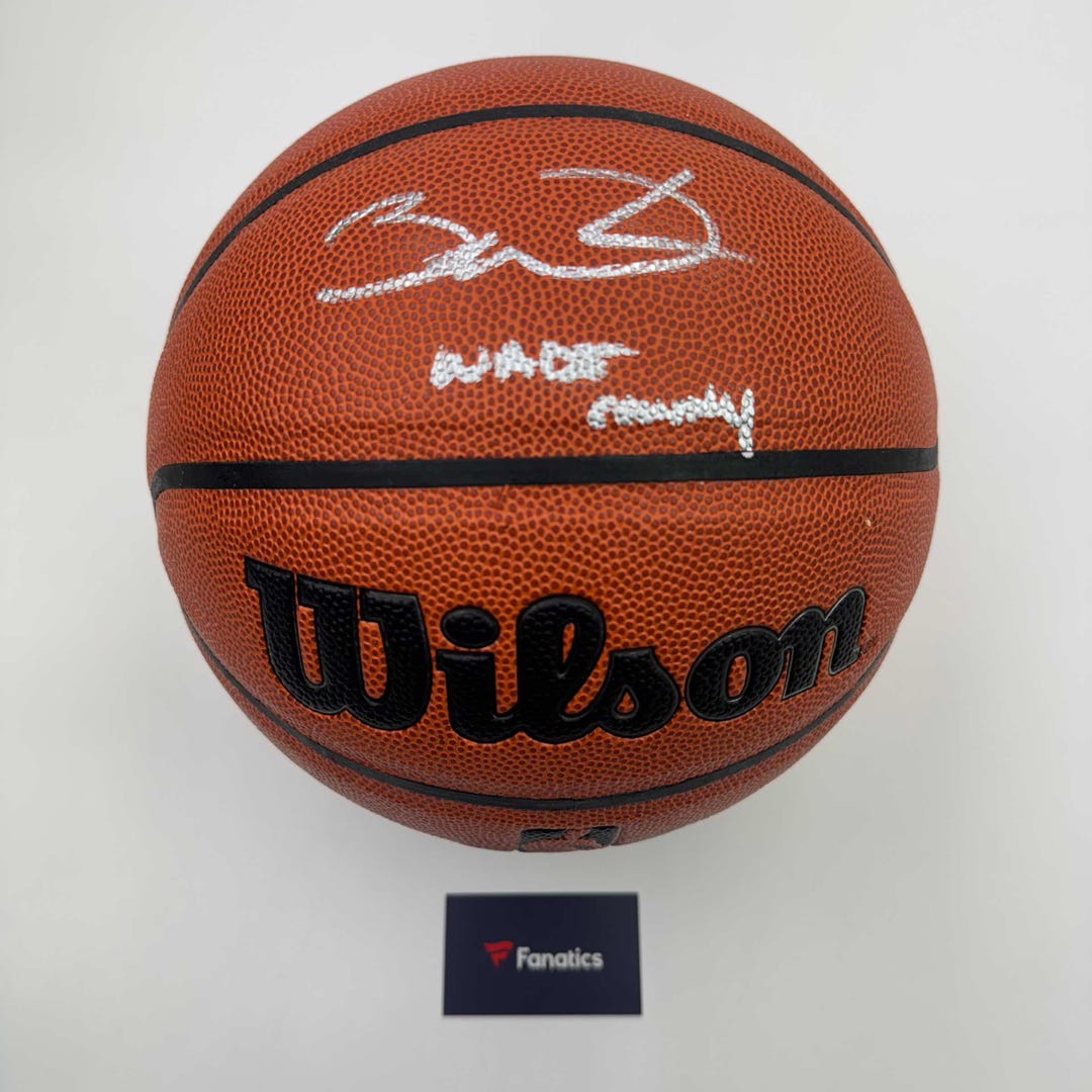 Autographed/signed Dwyane Wade "wade County" Miami Heat Wilson ...