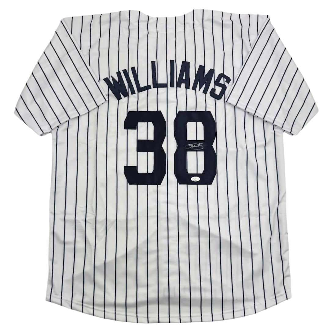 Autographed/signed Devin Williams New York Pinstripe Baseball Jersey ...