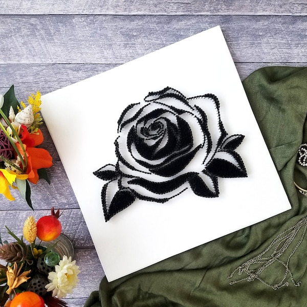 Abstract String Art - Etsy