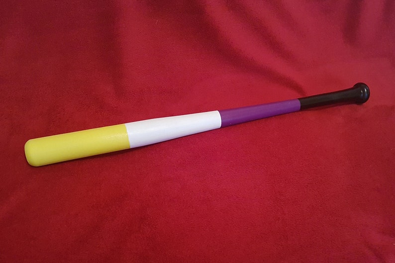 Pride Flag Baseball Bat, Wooden, Multiple Sizes - Etsy