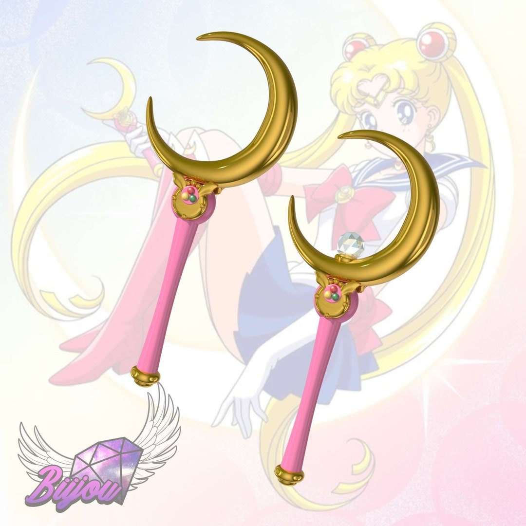 Moon Stick Sailor Moon Cosplay 3d - Etsy