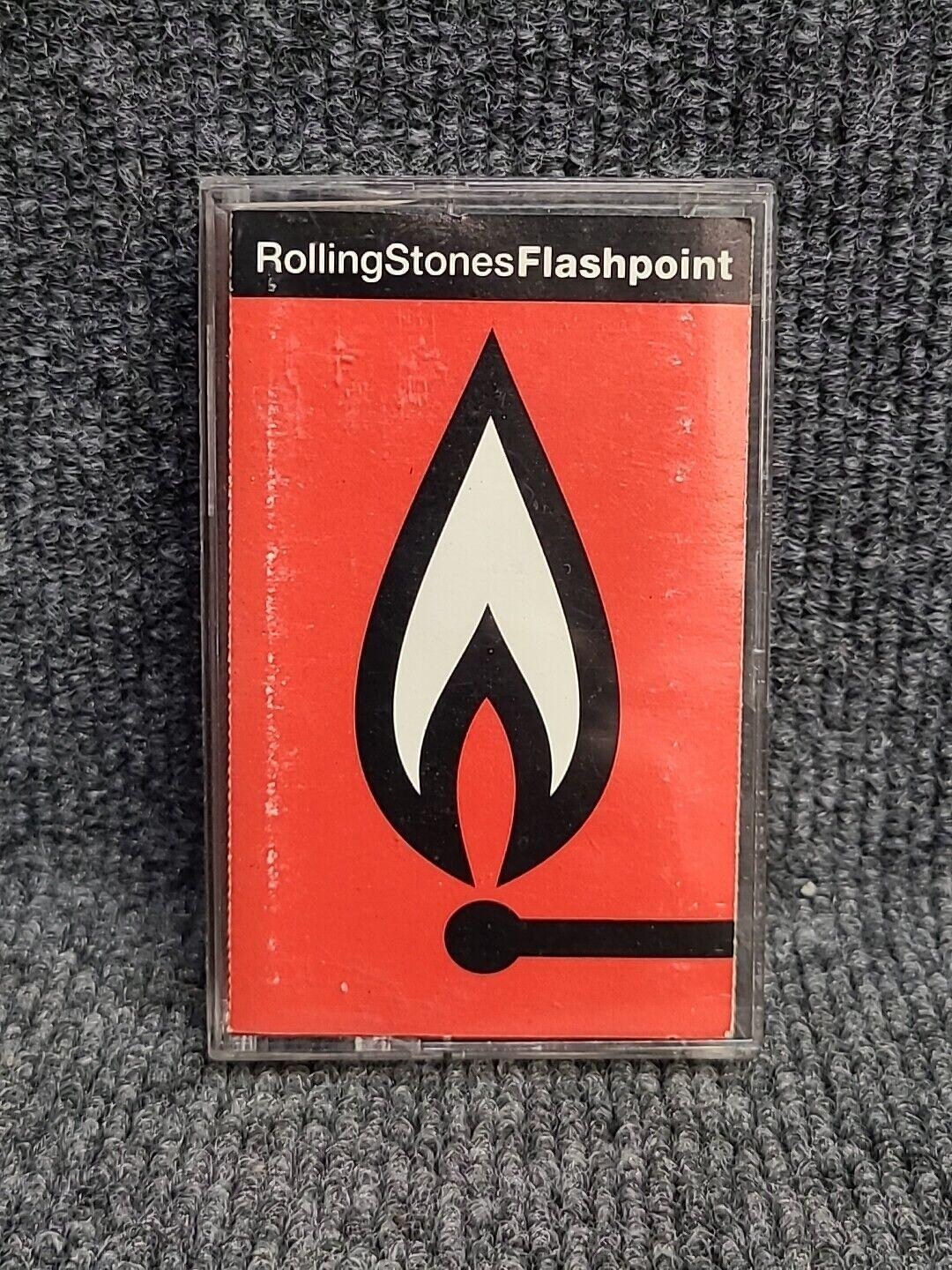 Vintage the Rolling Stones Flashpoint LIVE Cassette 1991 Rolling Stones Records - Etsy