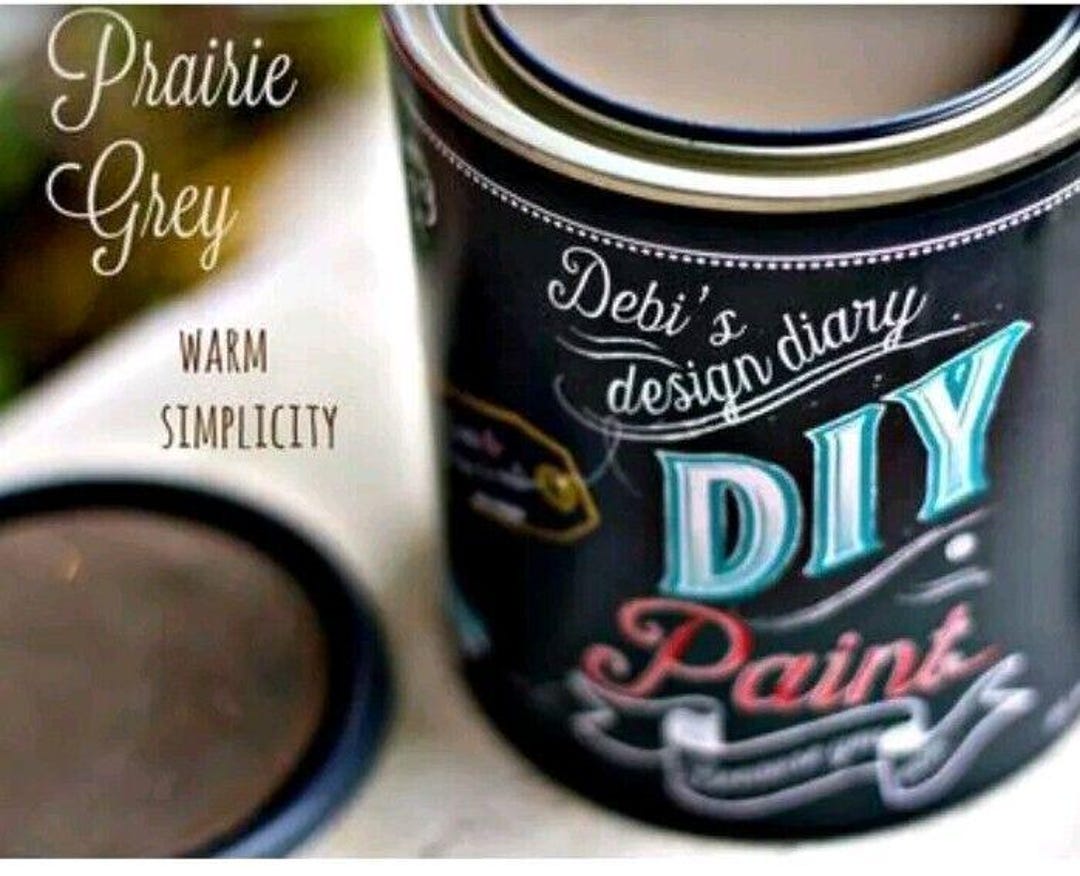 NEW Debi's Design Diary DIY Paint in Prairie Gray 16 Fl Oz Chalk Paint ...