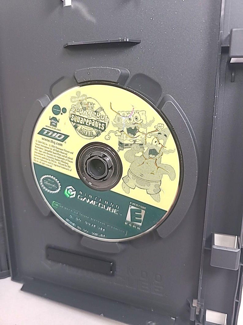 Spongebob Squarepants Movie (nintendo Gamecube, 2004) - Etsy