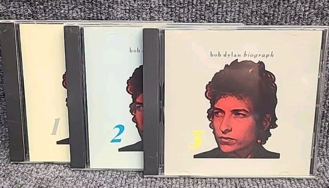 Vintage Bob Dylan Biography 3 CD Set Columbia Records - Etsy