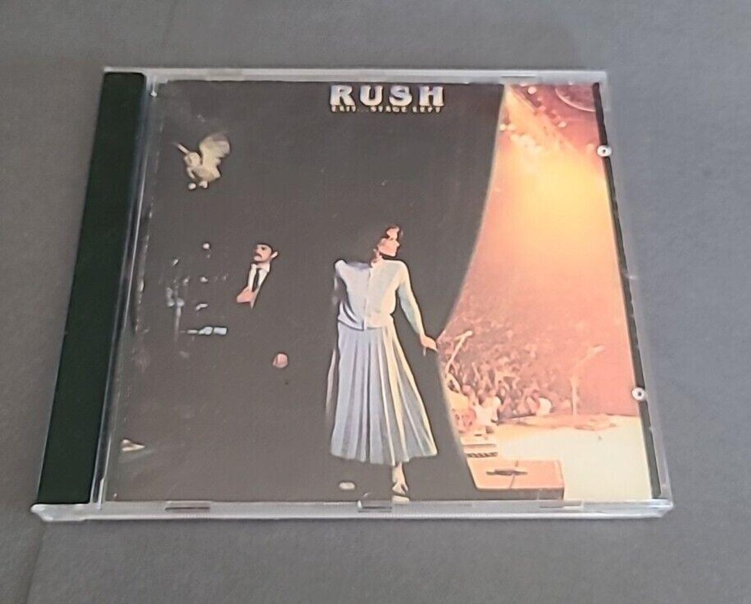 Vintage Rush Exit Stage Left CD 1981 Mercury Polygram Records USA - Etsy