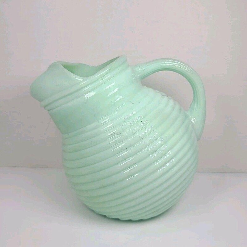 Jadeite Pitcher - Etsy
