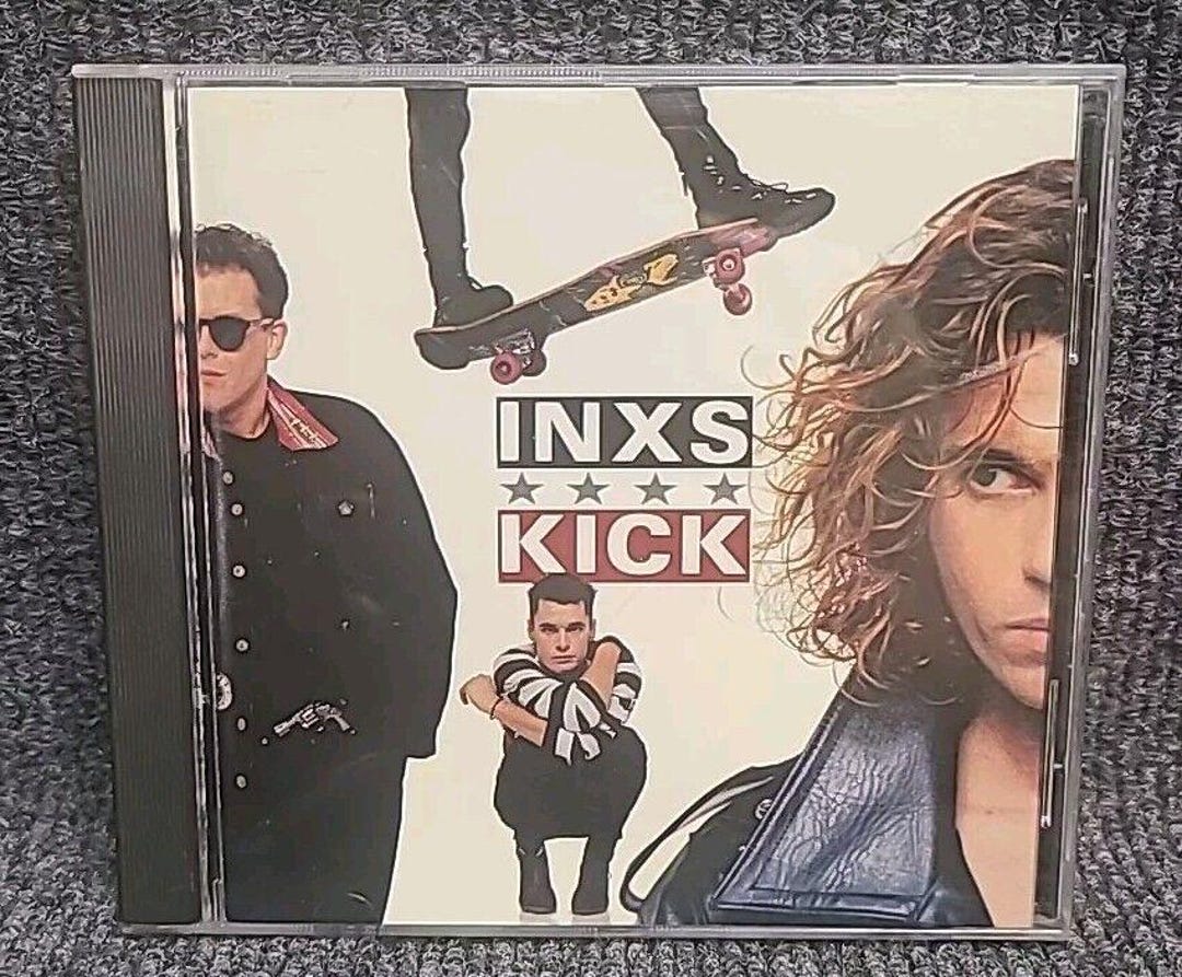 Vintage Kick by INXS Music CD 1987 Atlantic - Etsy