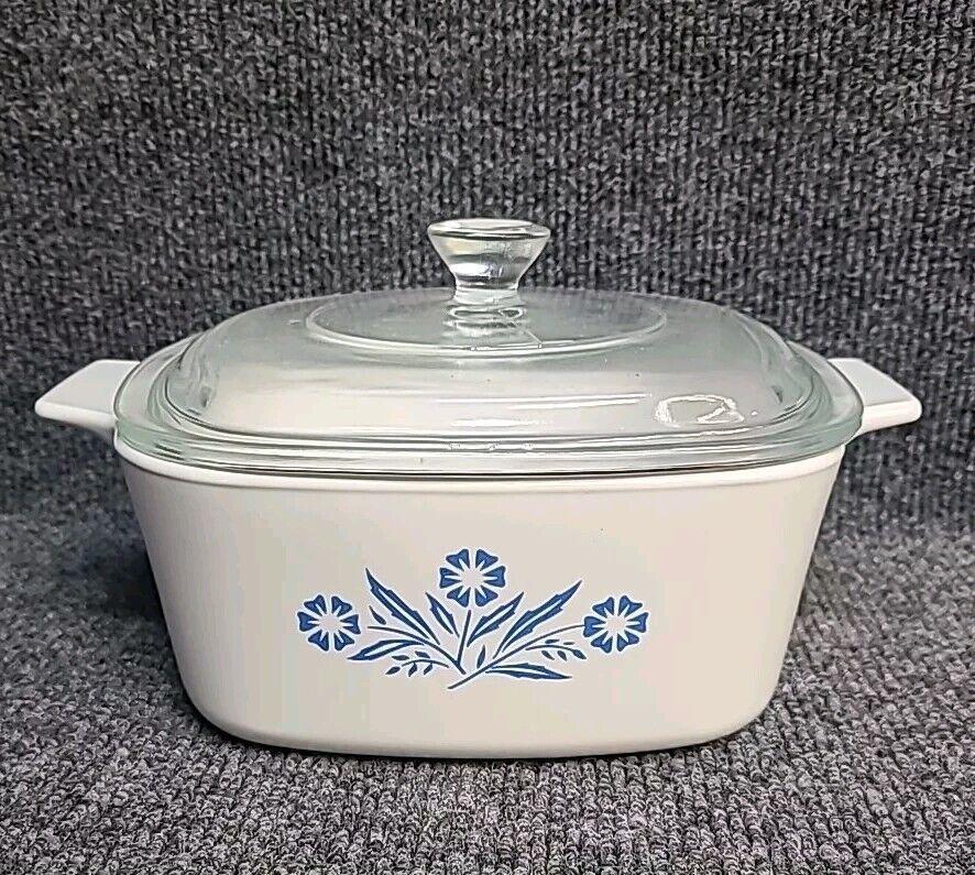 Vintage Corning Ware A-1 1/2-B Blue Cornflower Casserole Dish W/lid - Etsy