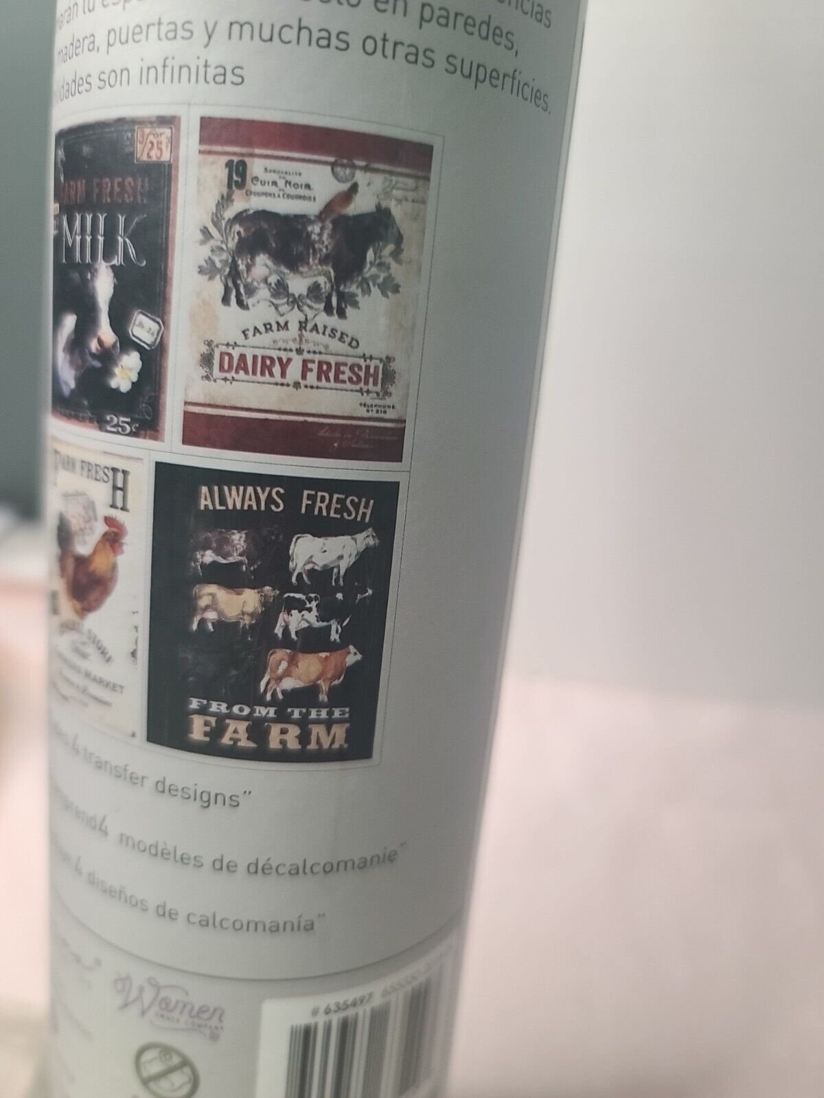 NEW Always Fresh Redesign Prima Decor Transfer, Chicken Rub on Decal ...