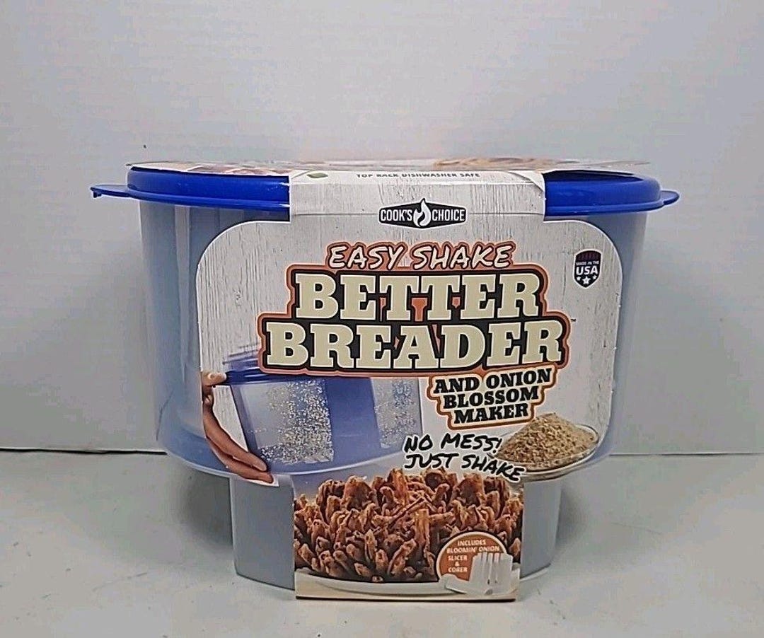 The Original Better Breader Bowl- All-in-one Mess-free Batter Breading ...