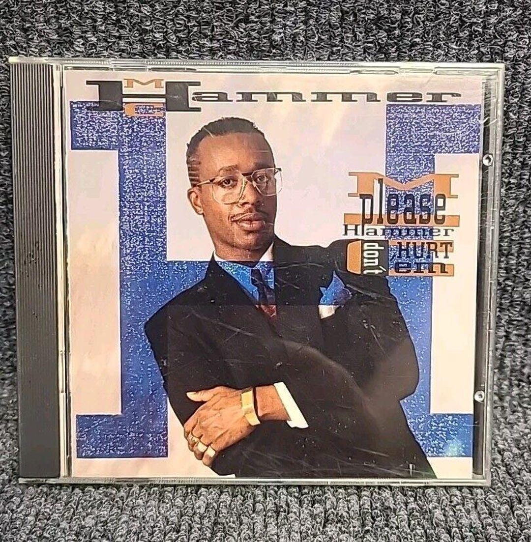 Vintage Please Hammer, Don't Hurt 'em by MC Hammer CD 1990 Capitol ...