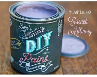 NEW Debi's Design Diary DIY Paint in Seaglass Blue 8 Fl Oz Chalk Paint ...