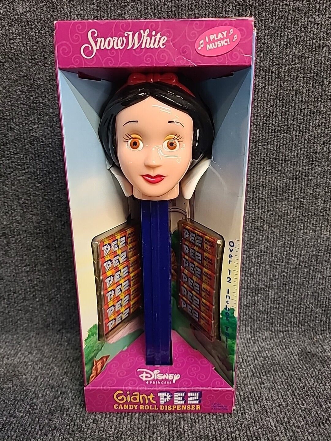NOS Vintage Giant 12 Disney Snow White Pez Dispenser Walt Disney World ...