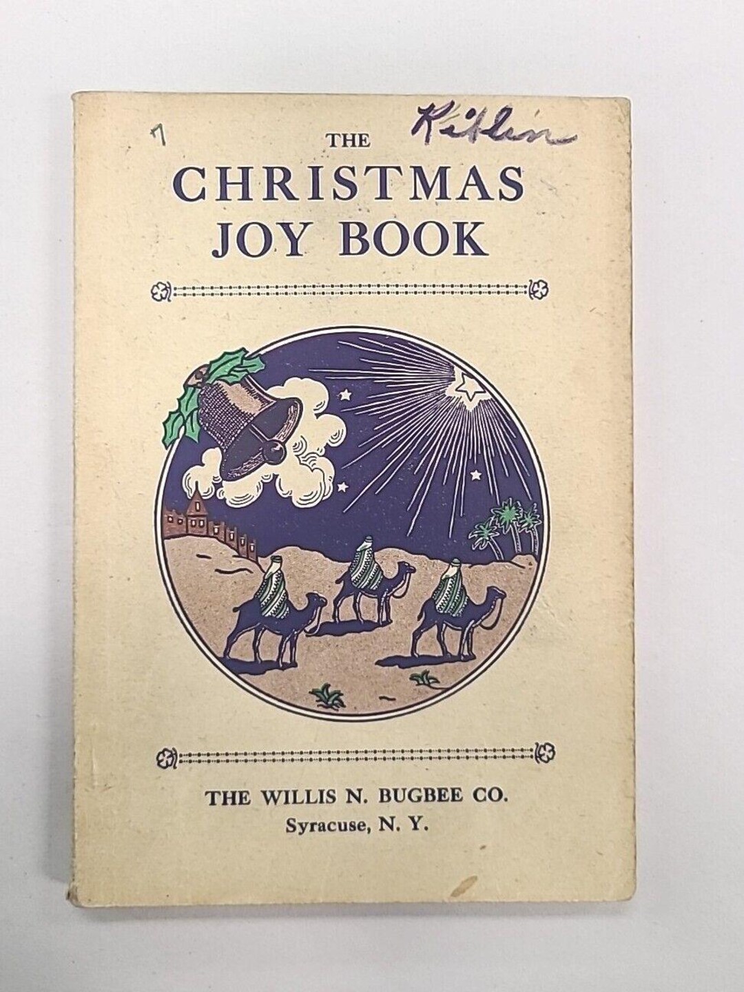 Vintage 1930 the Christmas Joy Book - Willis N. Bugbee Co. Syracuse, NY - Etsy