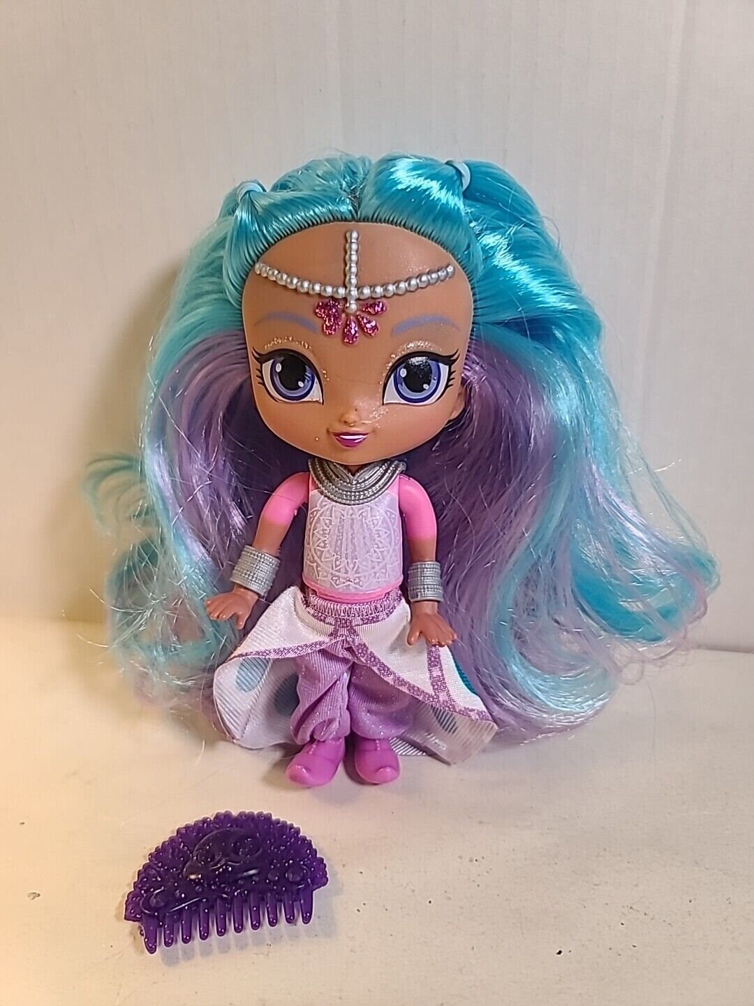 Shimmer & Shine Princess SAMIRA 6" Doll 2015 Complete Comb and ...