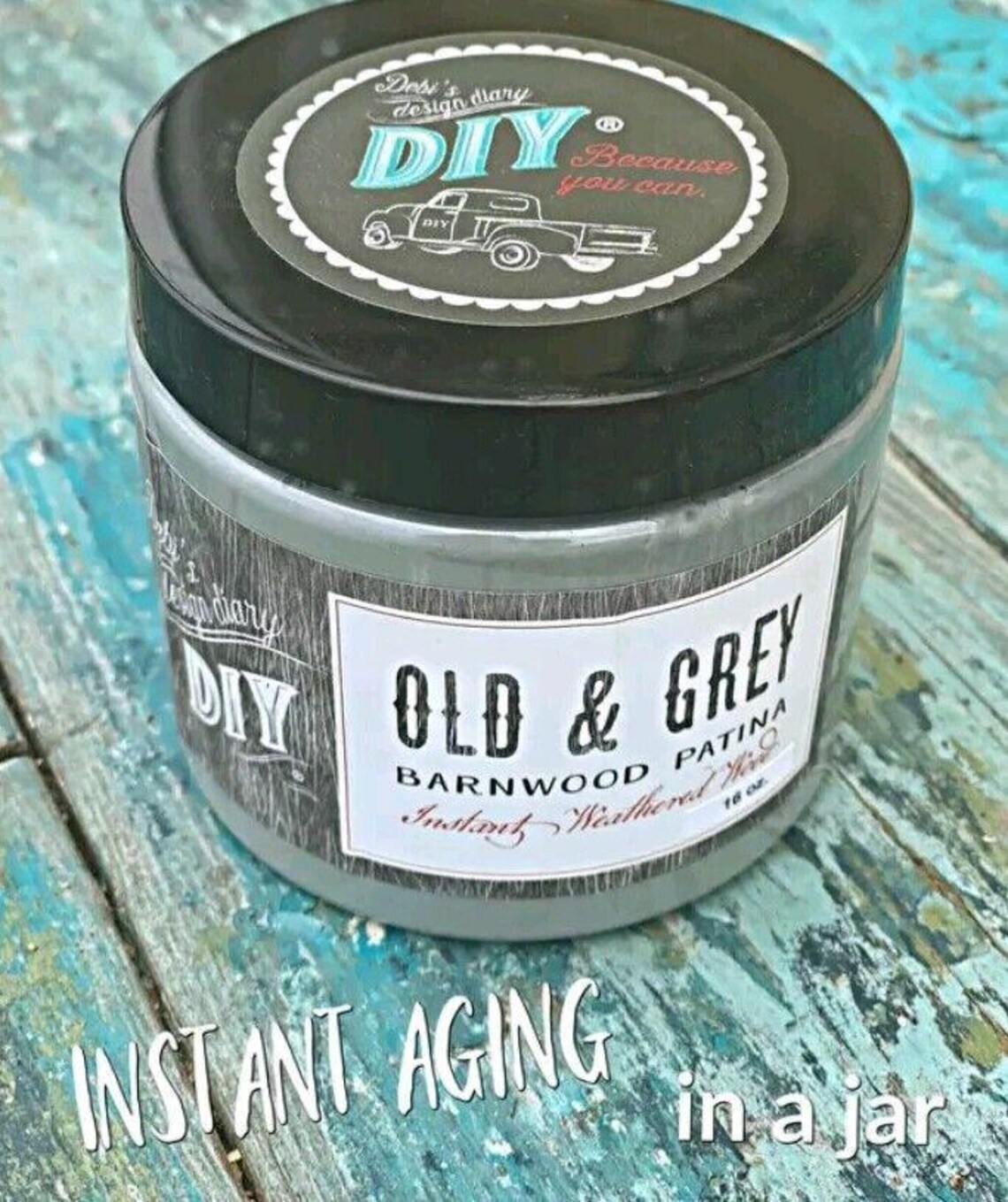 New Debi's Design Diary DIY Liquid Patina Stain Sealer in Old & Grey 16 ...