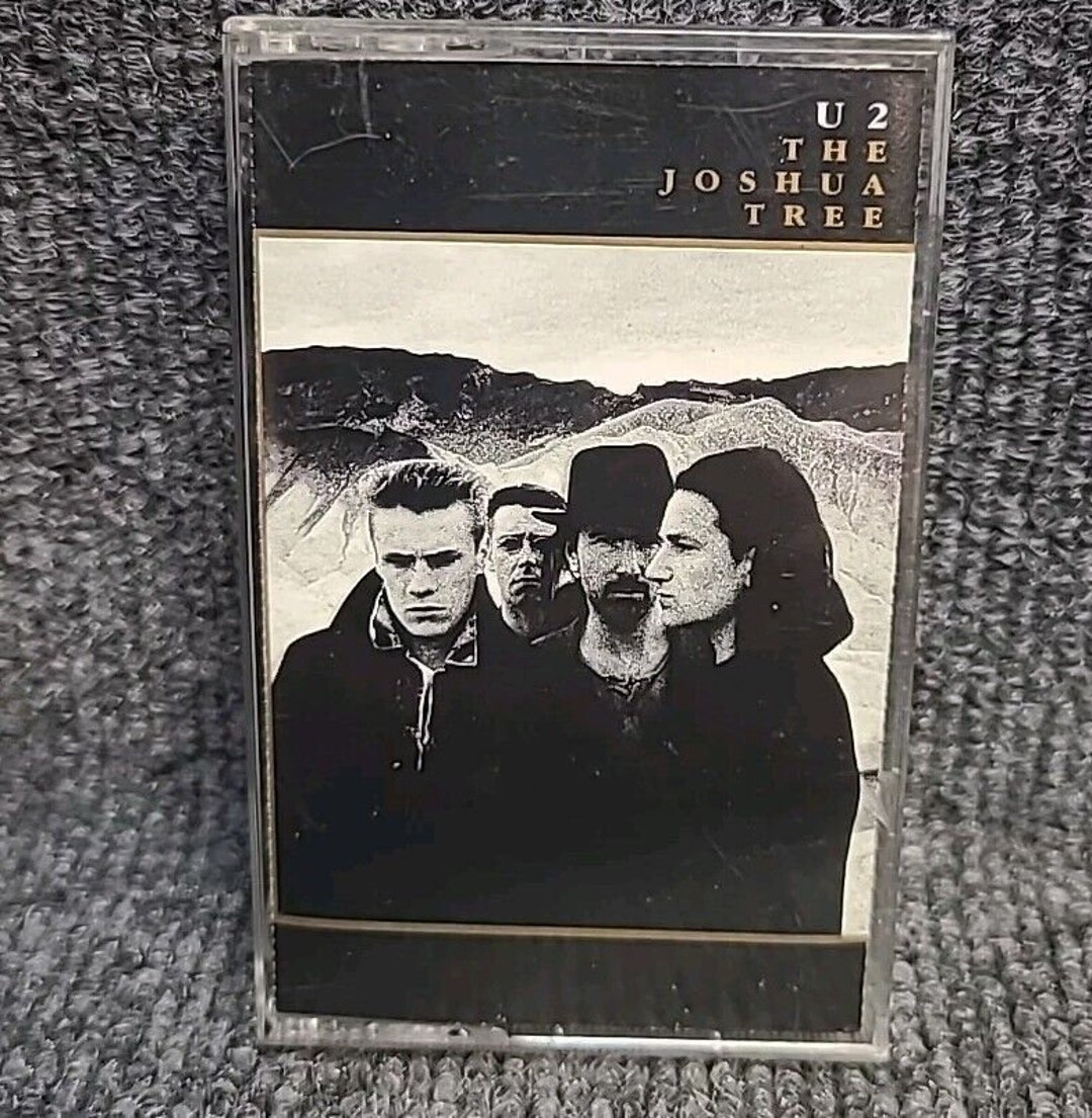 Vintage U2 the Joshua Tree Cassette Tape Album - Chrome - 1987 - Etsy