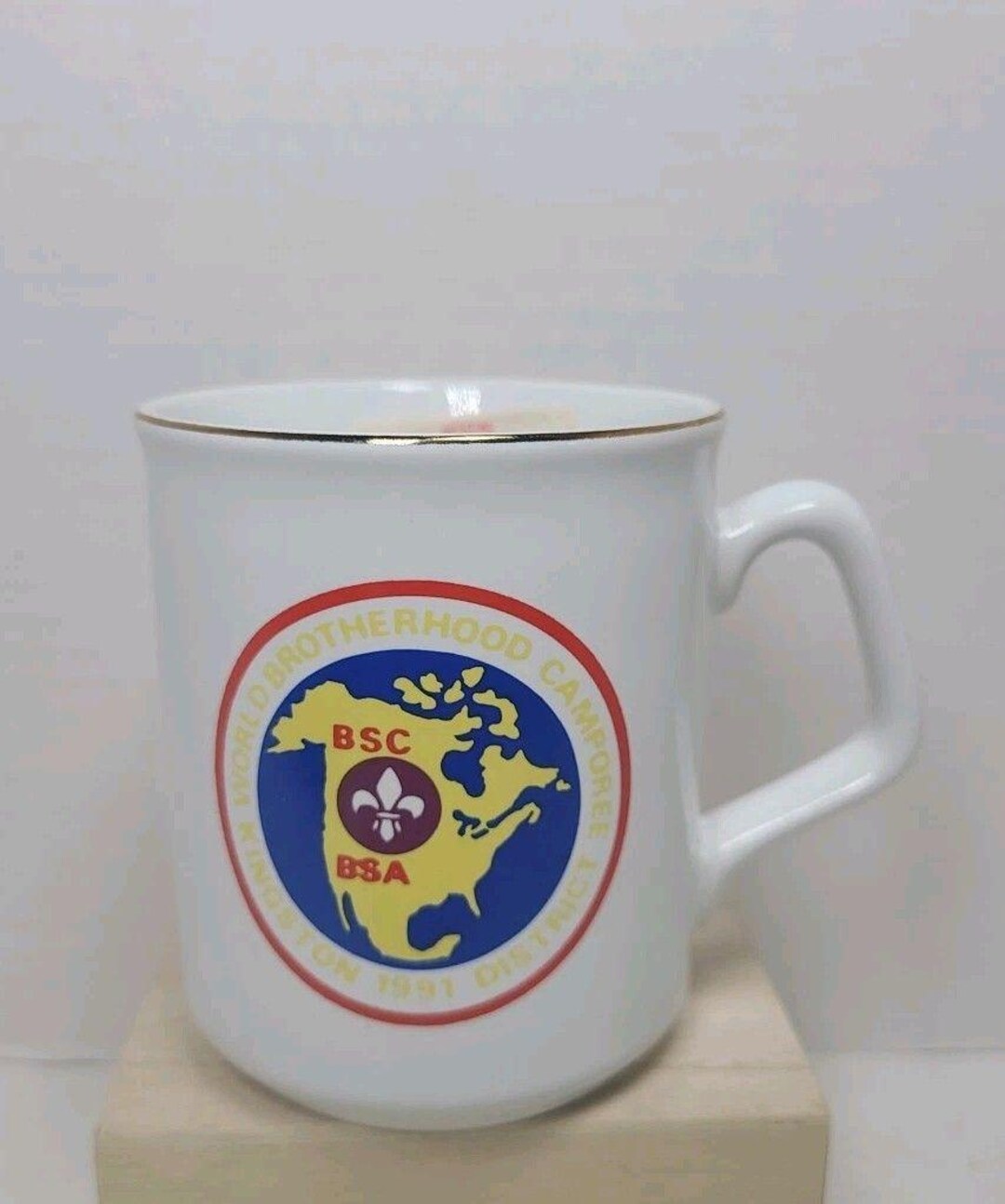 Vintage 1991 BSC BSA World Camporee Kingston District Coffee Cup - Etsy