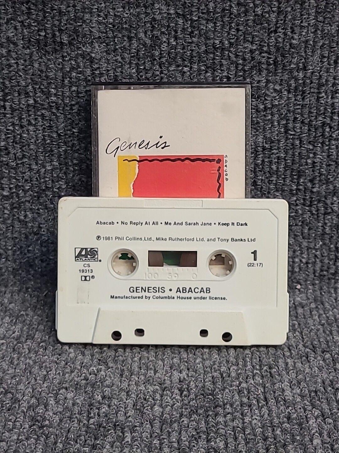 Vintage Genesis Abacab Audio Cassette Tape 1981 Atlantic Records - Etsy
