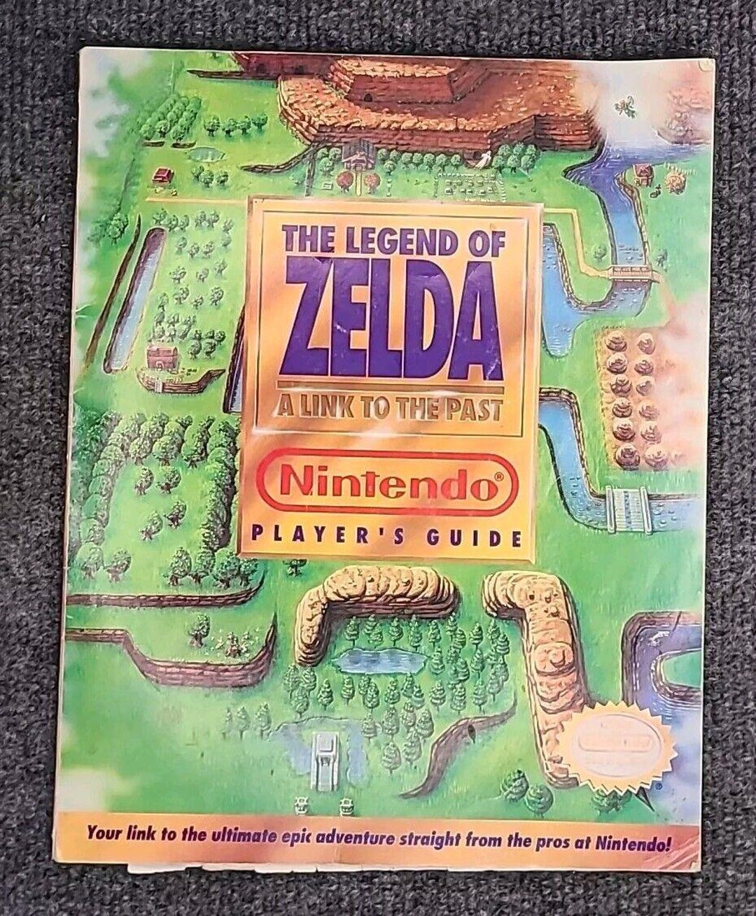 Vintage Legend of Zelda: A Link to the Past Nintendo Player's Strategy ...