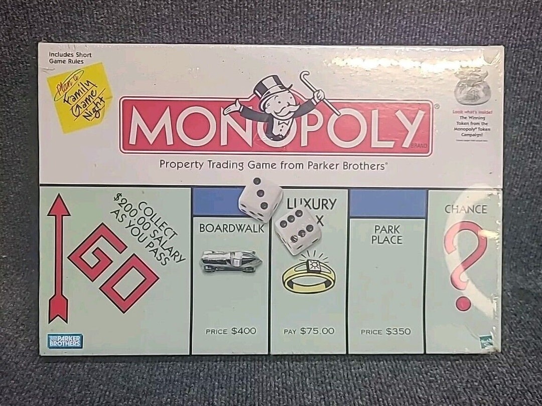 New Sealed Vintage Monopoly 1999 Edition Card Game No.0009 - Etsy
